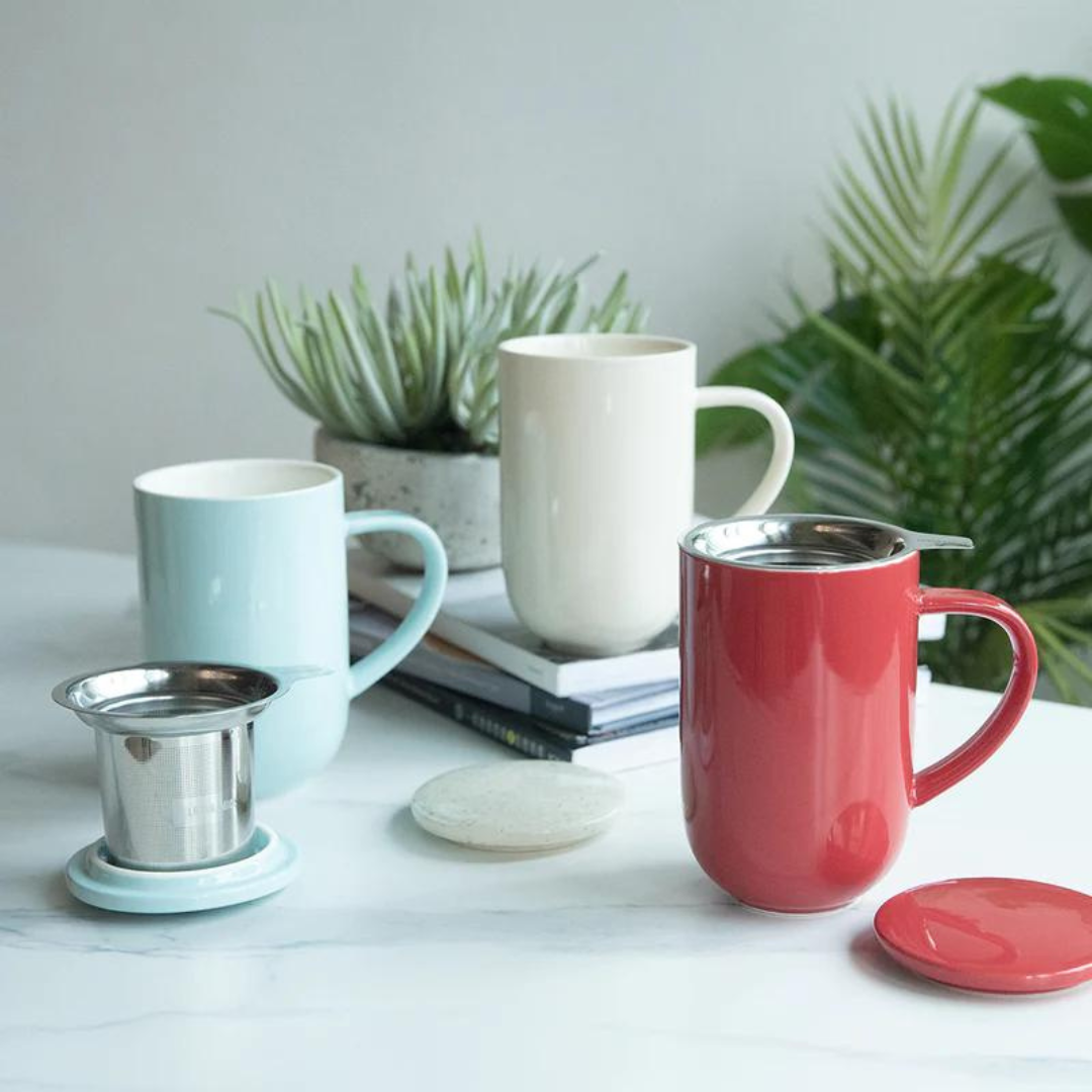 Pro Tea | 450ml Mug with Infuser & Lid — Loveramics Australia